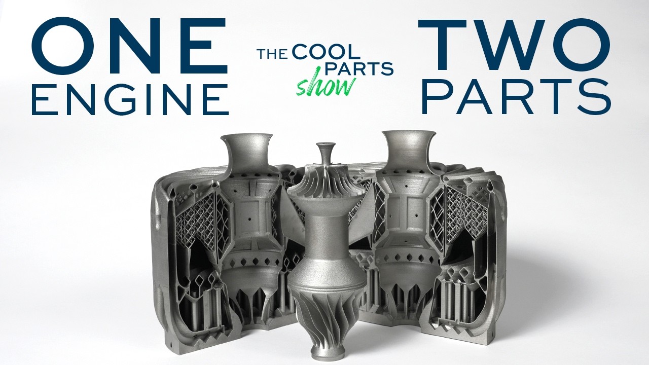 Turbo Jet Engine 3D Printed In Only Two Parts - YouTube