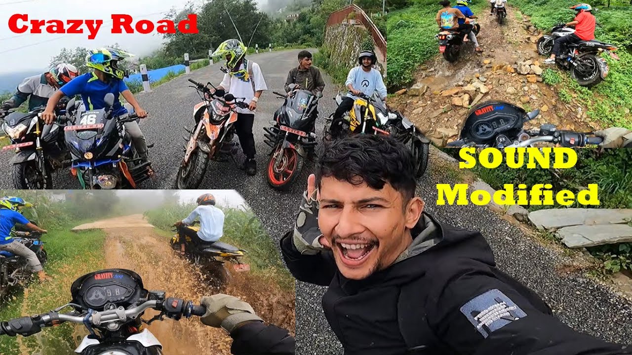..continue Ride - Crazy Off Road to Piuse Taal - YouTube