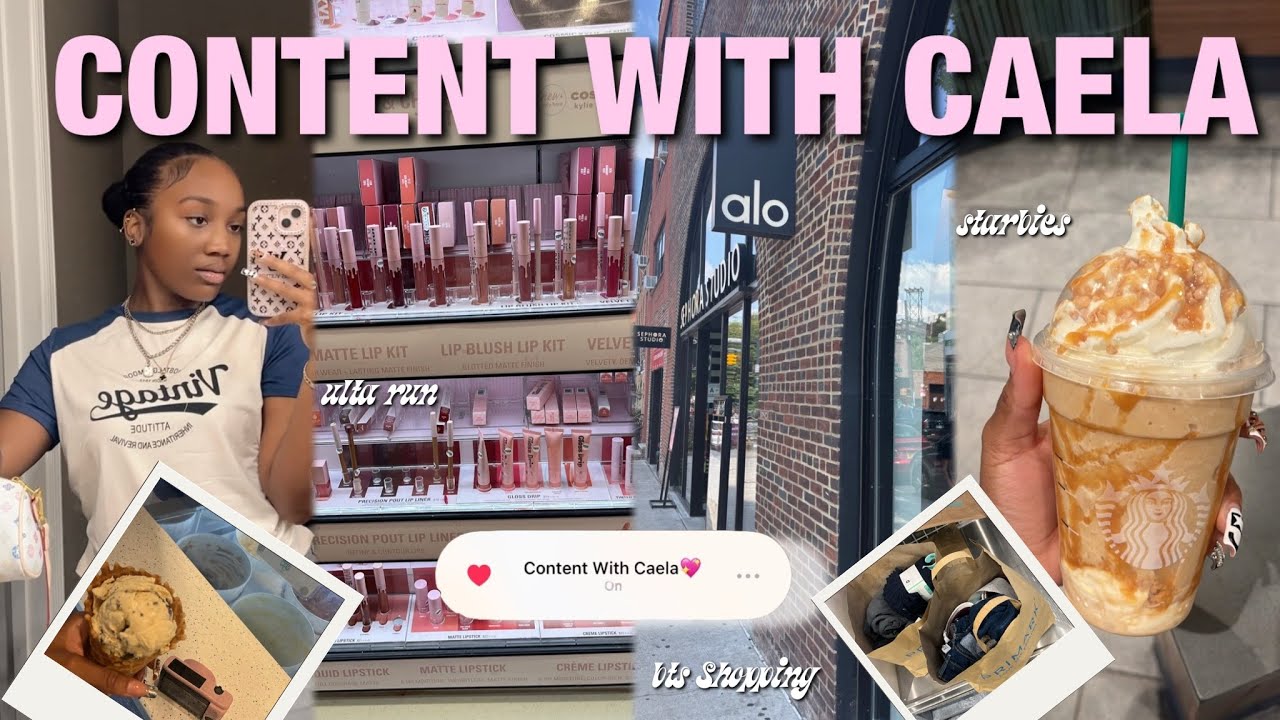 CONTENT WITH CAELA EP2| ootd, grwm, ulta runs, camp northend, bts ...