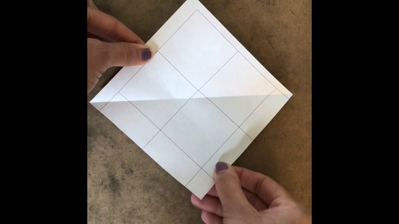 3rd Grade: Origami Dog - YouTube