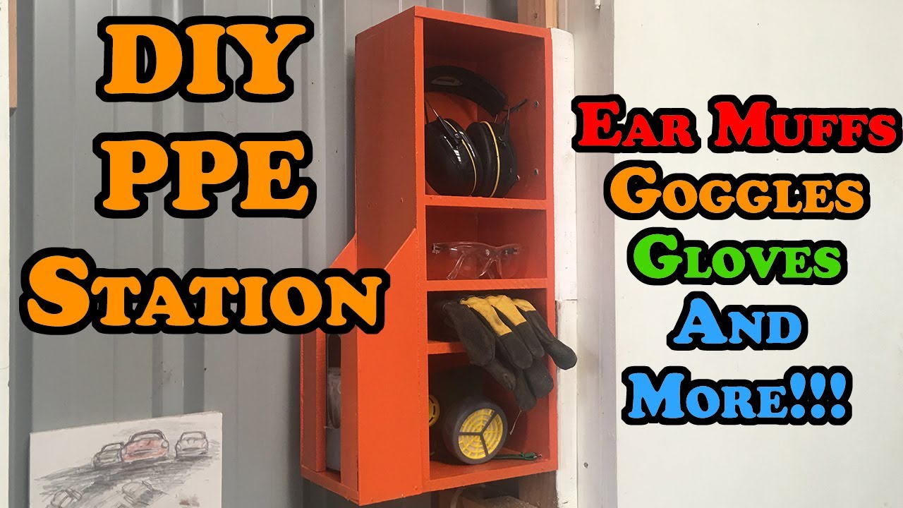 DIY PPE Station // How to - YouTube