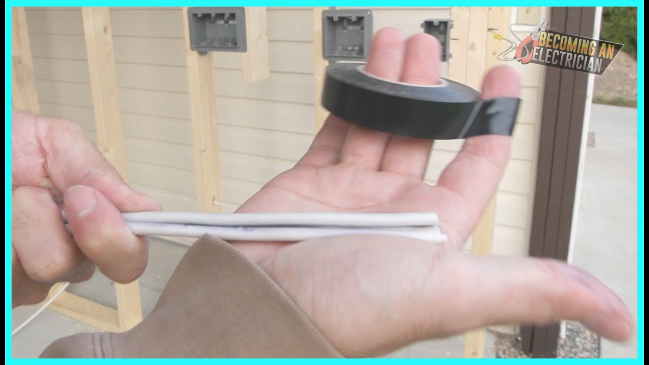 How to Pull Residential Wire for Electricians (NMD90) - YouTube