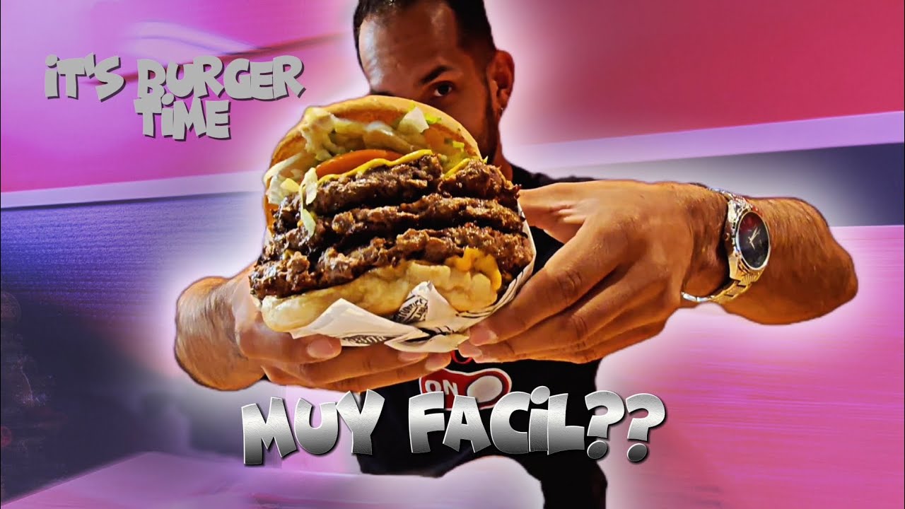 ¡Desafío de Fat Burger en PR! ¿Dónde estaba el reto?" - YouTube