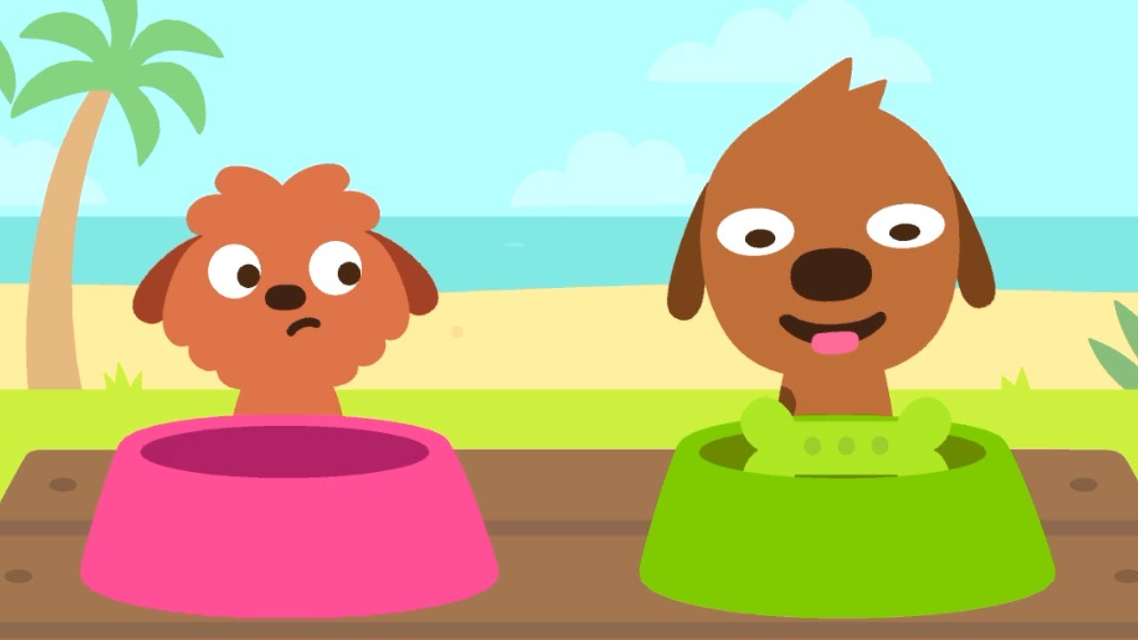 Sago Mini Puppy Preschool, Pet Friends & Toolbox | Sago Mini World Mini ...