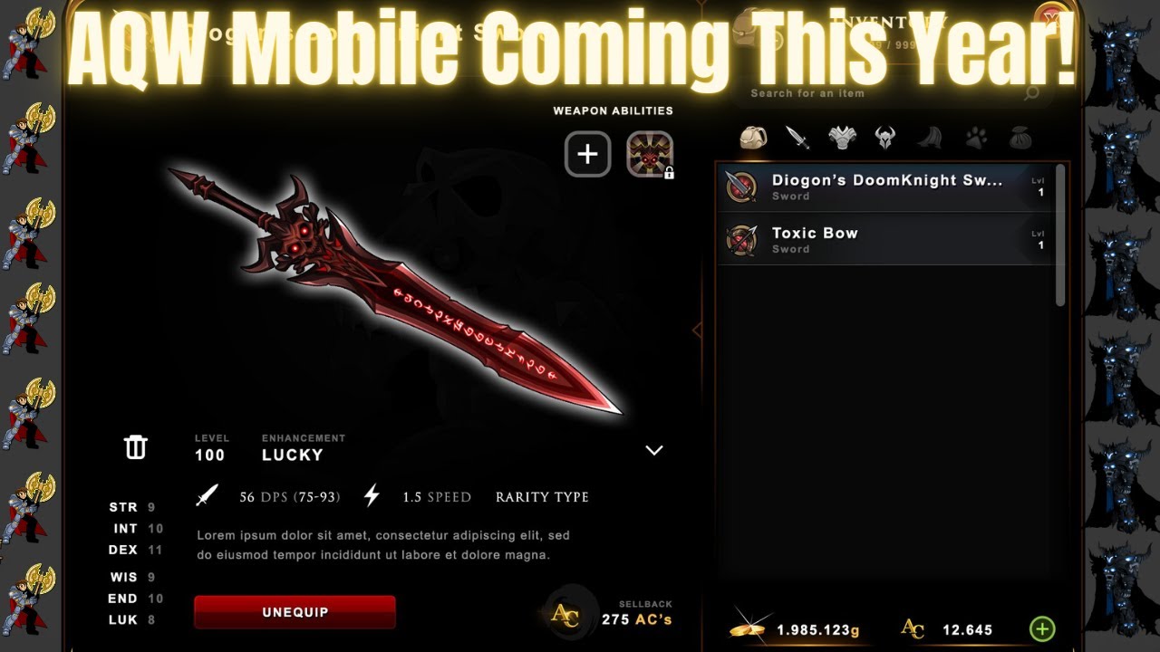 Aq3d And Aqw Mobile News Aqworlds Mobile Coming This Year Team Based