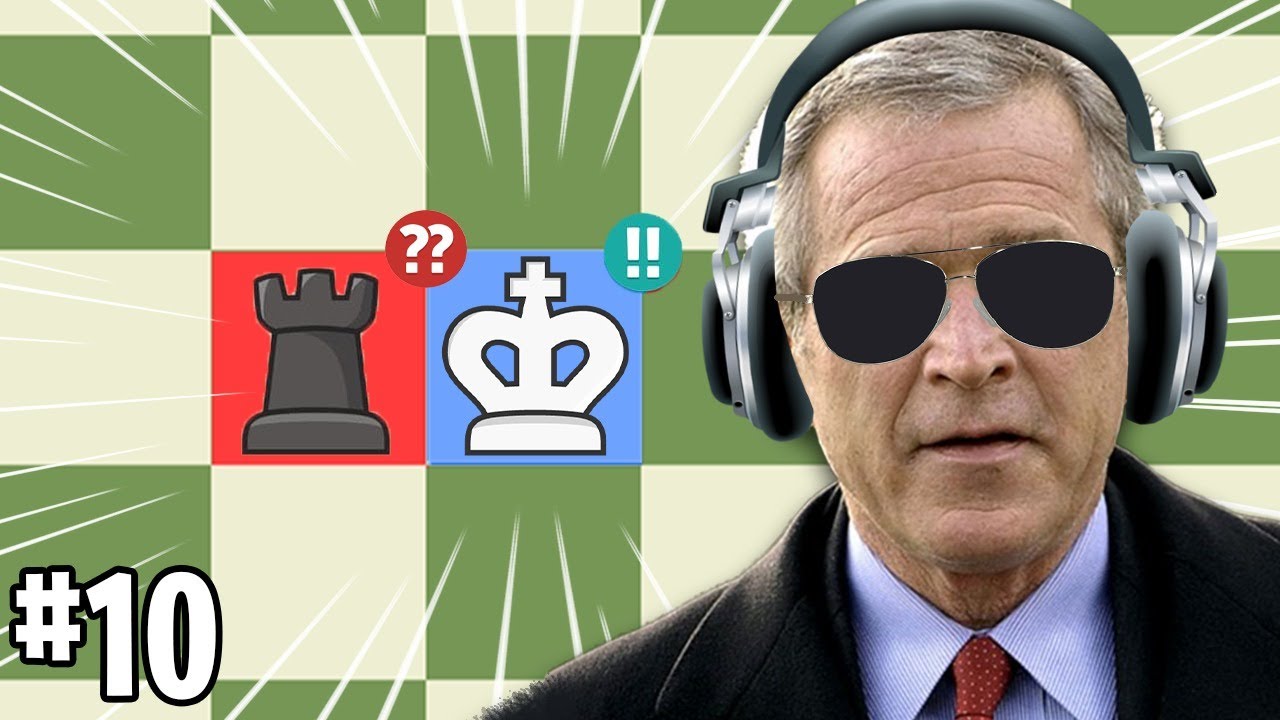 US Presidents Play Chess #10 | George Bush Vs Joe Biden - YouTube