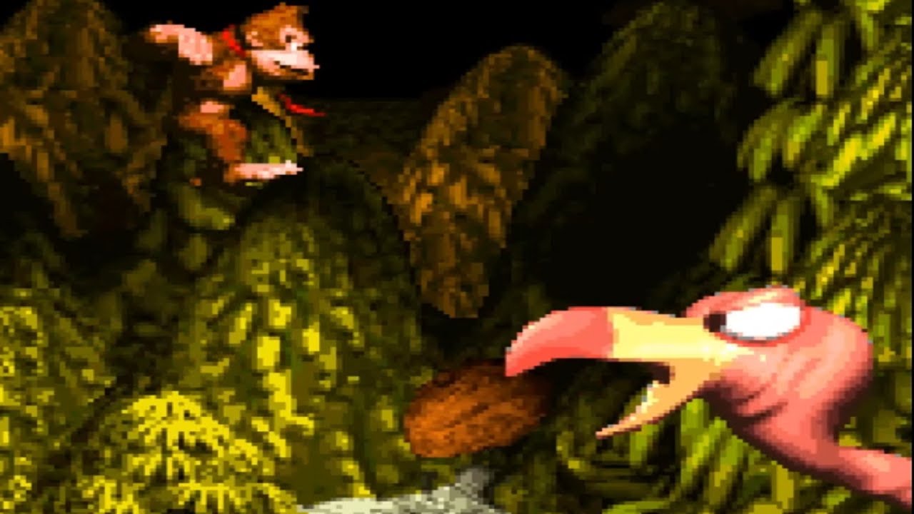 Donkey Kong Country - 3 - bird's balls - YouTube