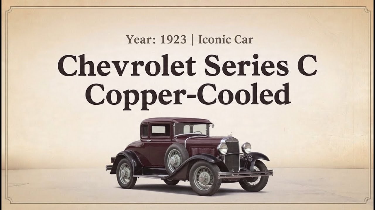 1923 Chevrolet Series C Copper-Cooled | GM’s Bold Air-Cooled Gamble ...