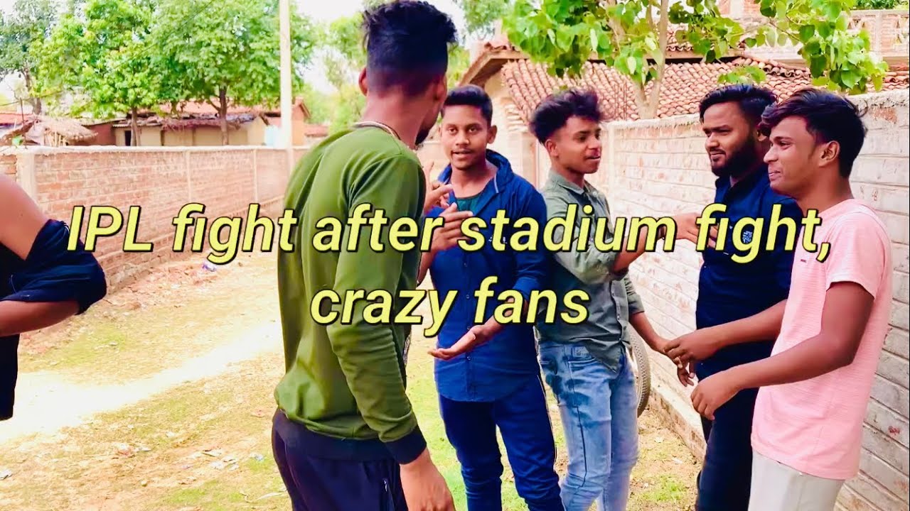 LSG versus RCB fight in stadium after fans fights cricket lover, # ...