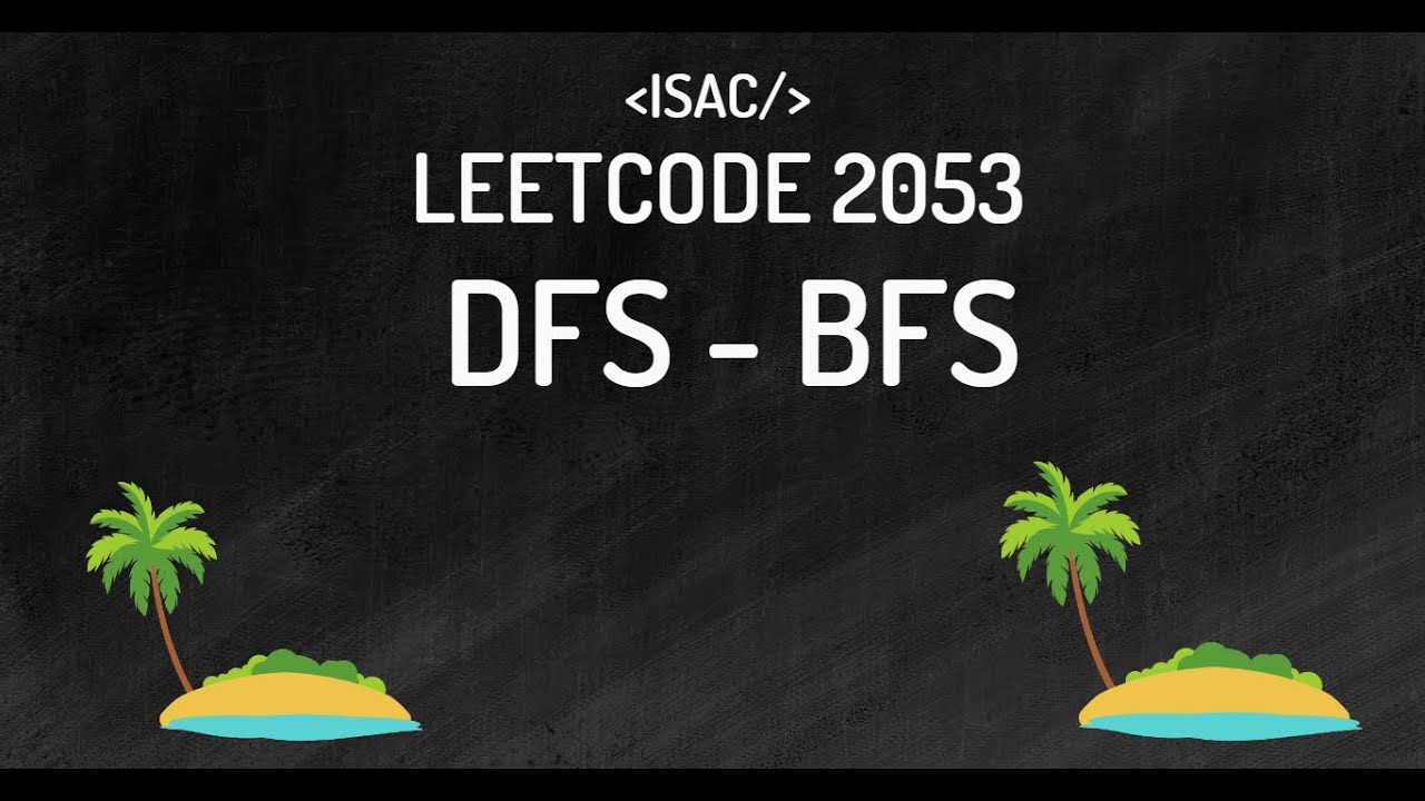 Leetcode 200 Python Isac Youtube