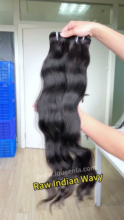 iqueenla Indian Wavy Raw Hair 1/3/4 Bundles Deals Ft.iqueenla indian hair review - YouTube