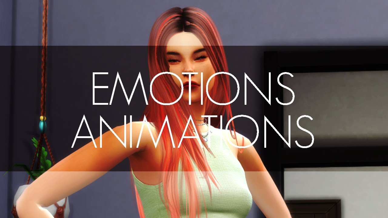 EMOTIONS ANIMATION PACK (UPDATE 0.8) | Sims 4 Animation (Download ...