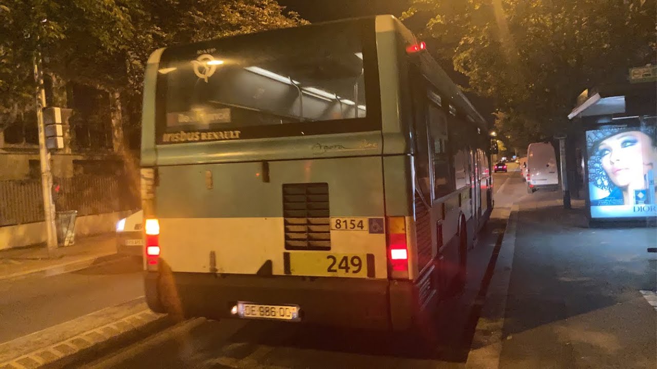 Bus RATP — Ligne 249 — Porte des Lilas — Place Valérie Andre — AGORA ...