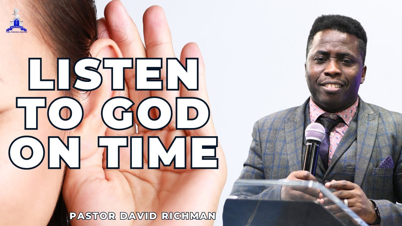 Listen To God On Time | Pastor David Richman - YouTube
