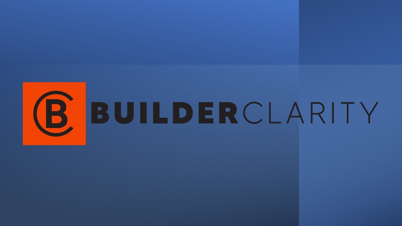 Builder Clarity Focus Areas - YouTube