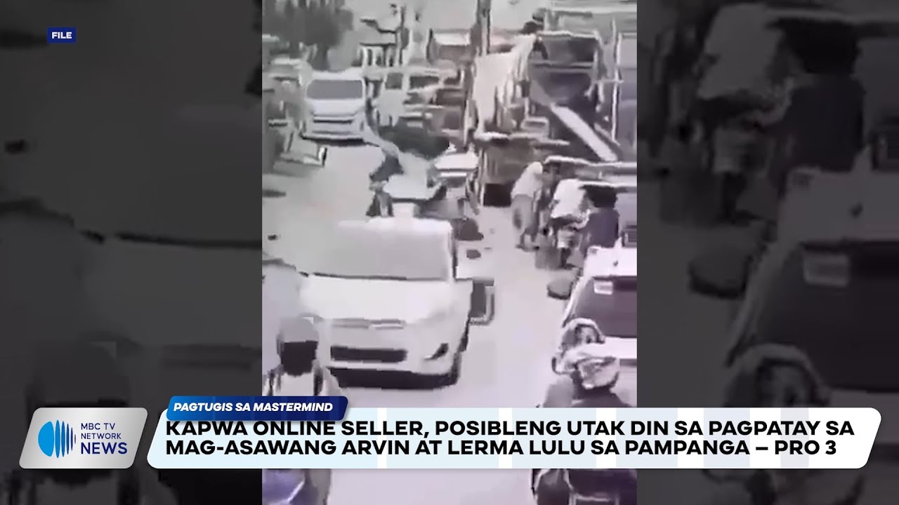 Kapwa online seller, posibleng utak din sa pagpatay sa mag-asawang ...