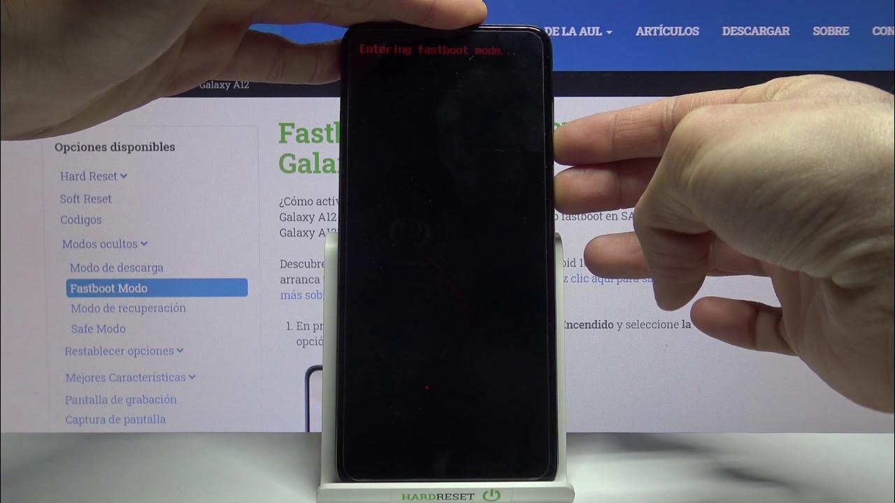 Cómo Entrar Y Salir Del Fastboot En Samsung Galaxy A12 Activar