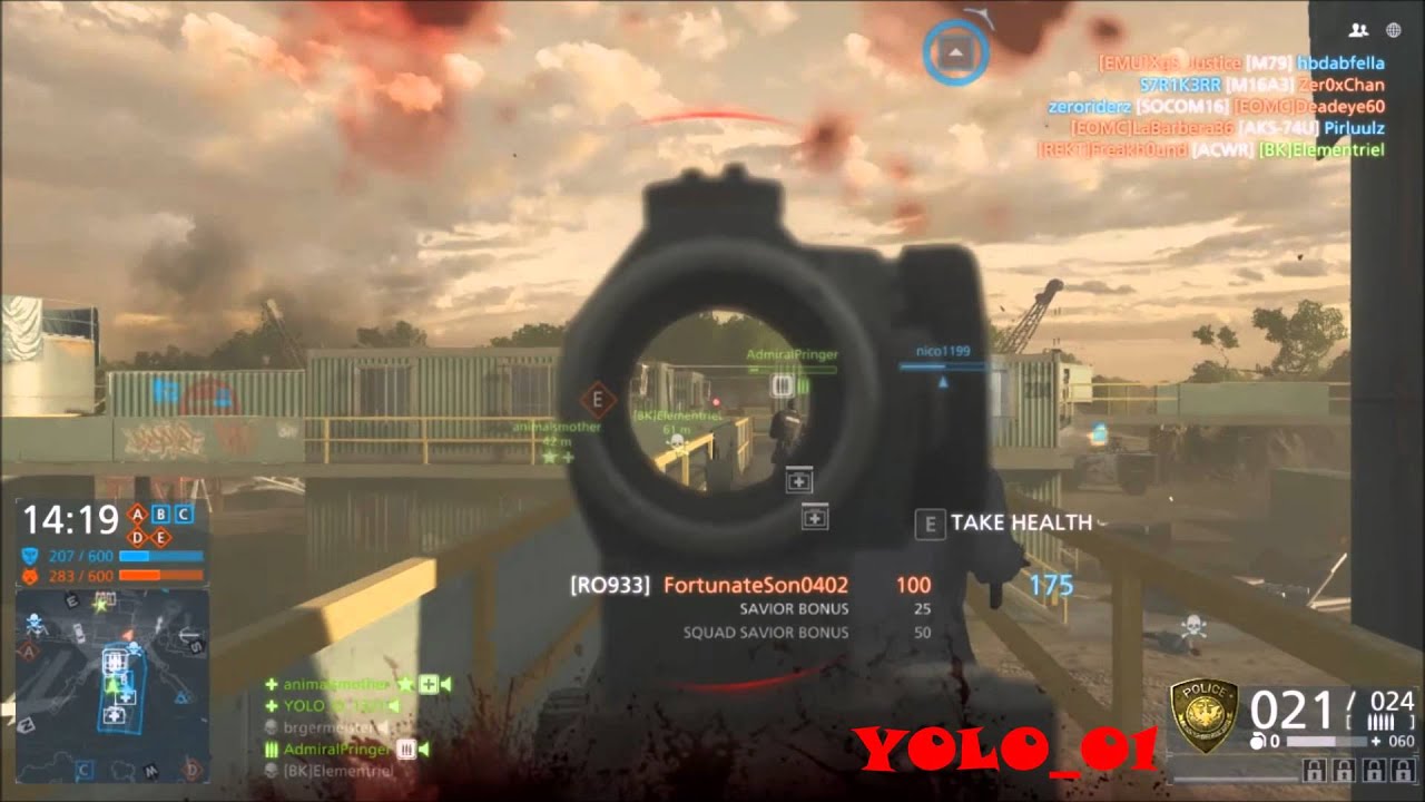 Battlefield: Hardline gameplay - YouTube