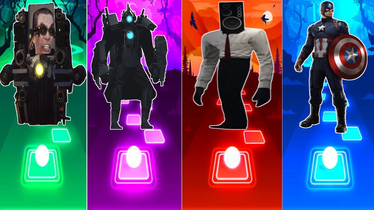 Skibidi Toilet 🆚 Skibidi Camera Man 🆚 Skibidi Photoman 🆚 Captain ...