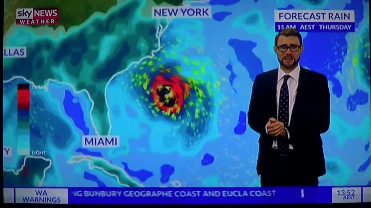 Severe weather report on Monday 10 September 2018 - YouTube