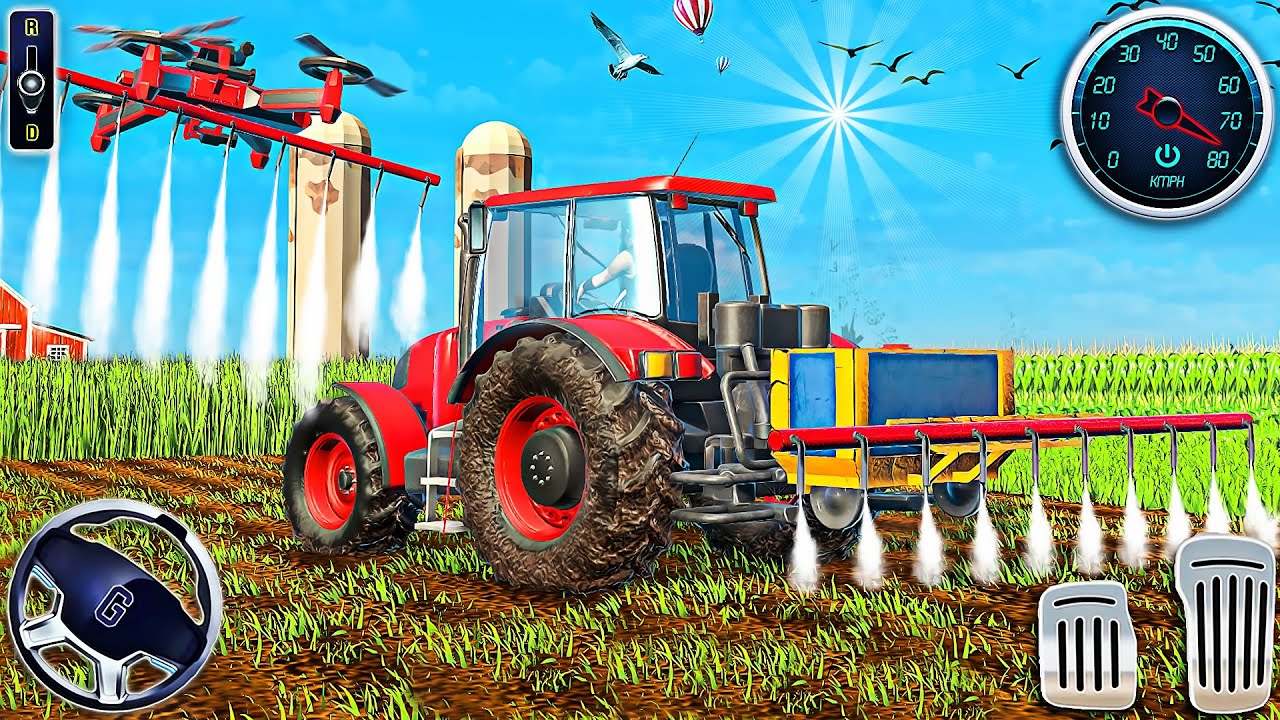 Real Cargo Tractor Driving Game 3D - Farming Transport Driver Simulator ...