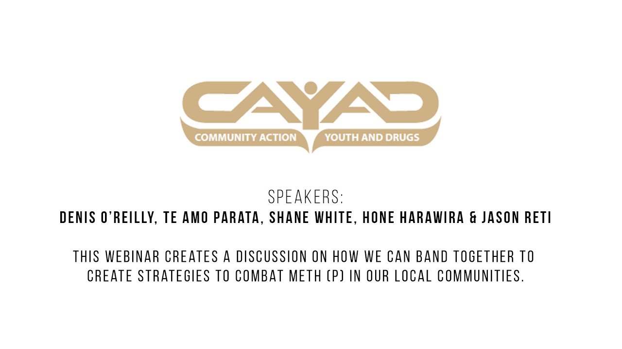 CAYAD Webinar - 21st March 2019 - YouTube
