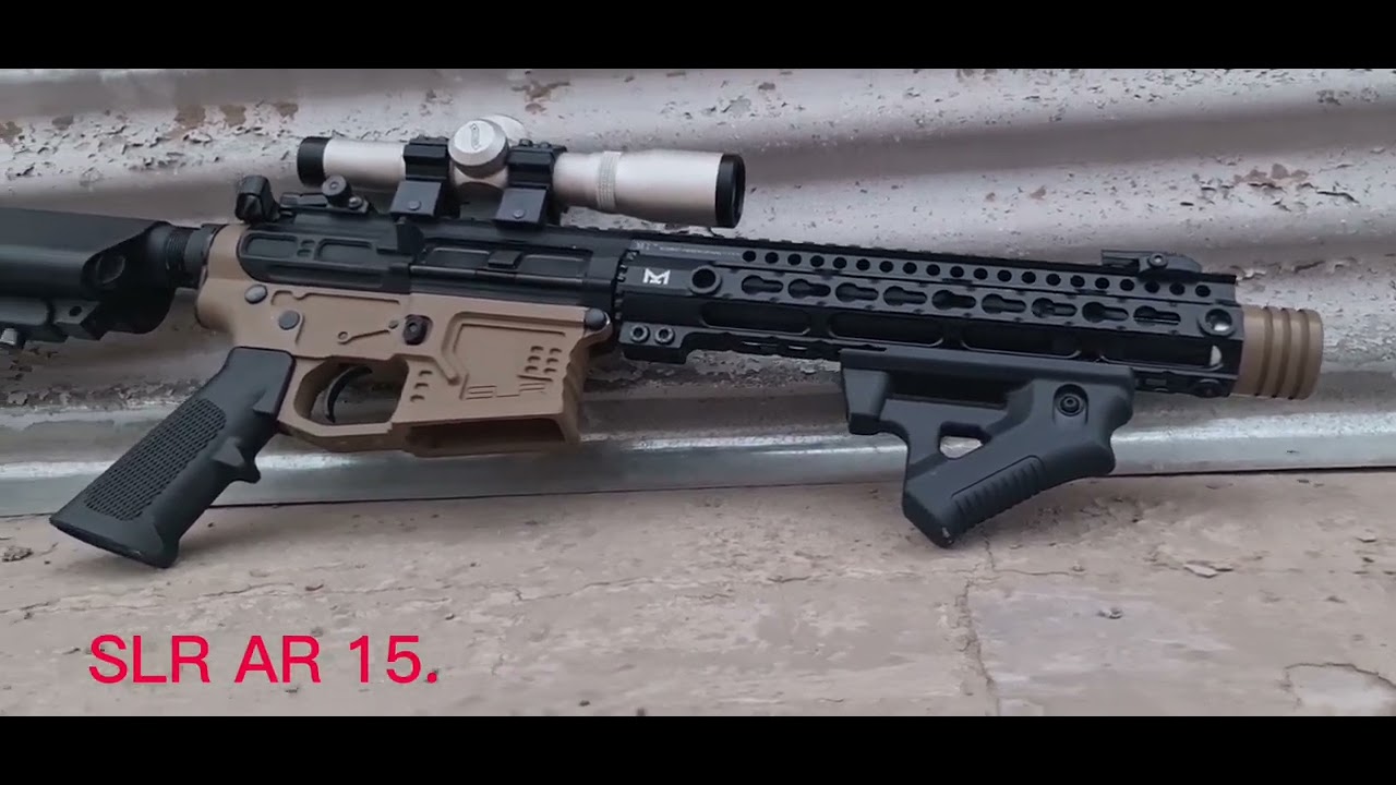 SLR AR15 223 @royalarmshabib - YouTube