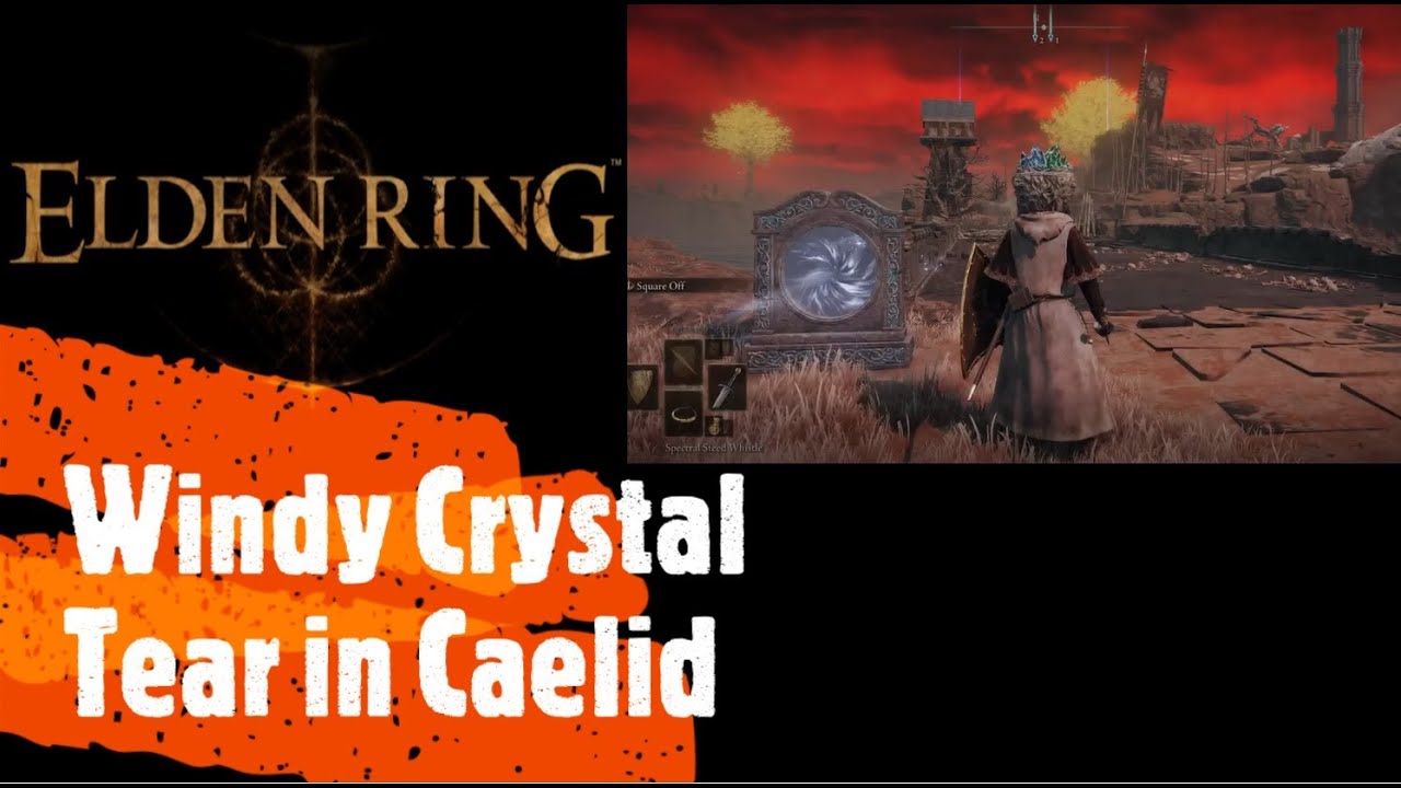 Elden Ring [Windy Crystal Tear in Caelid] - YouTube