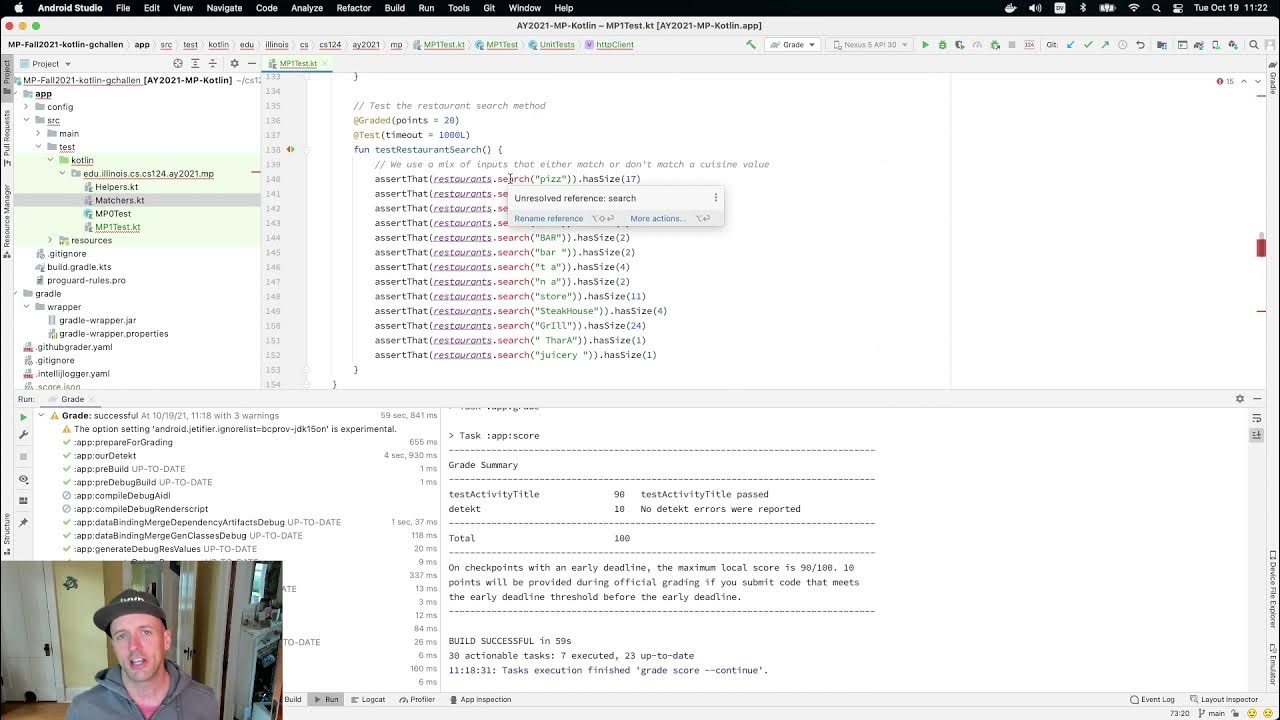 CS 124 Kotlin: Getting Started with MP1 - YouTube