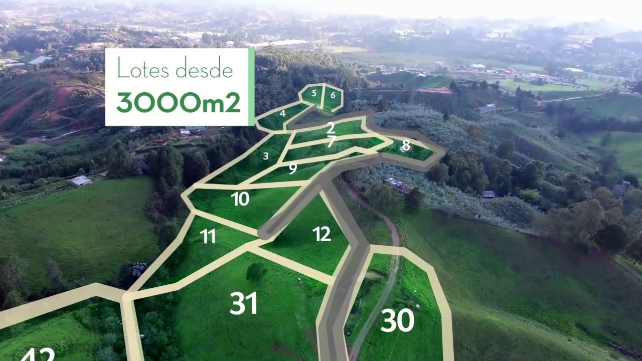 Parcelación de Lotes en el Oriente Antioqueño – Pinera La Clara - YouTube
