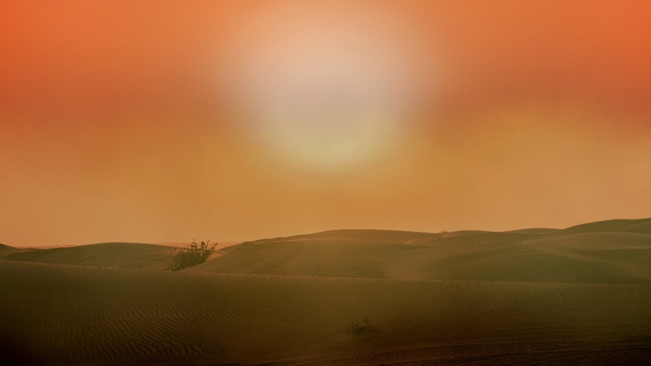 Howling Desert Wind | Relaxing Sounds - YouTube