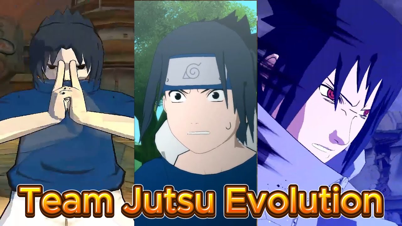 Naruto Team Jutsu Evolution - YouTube