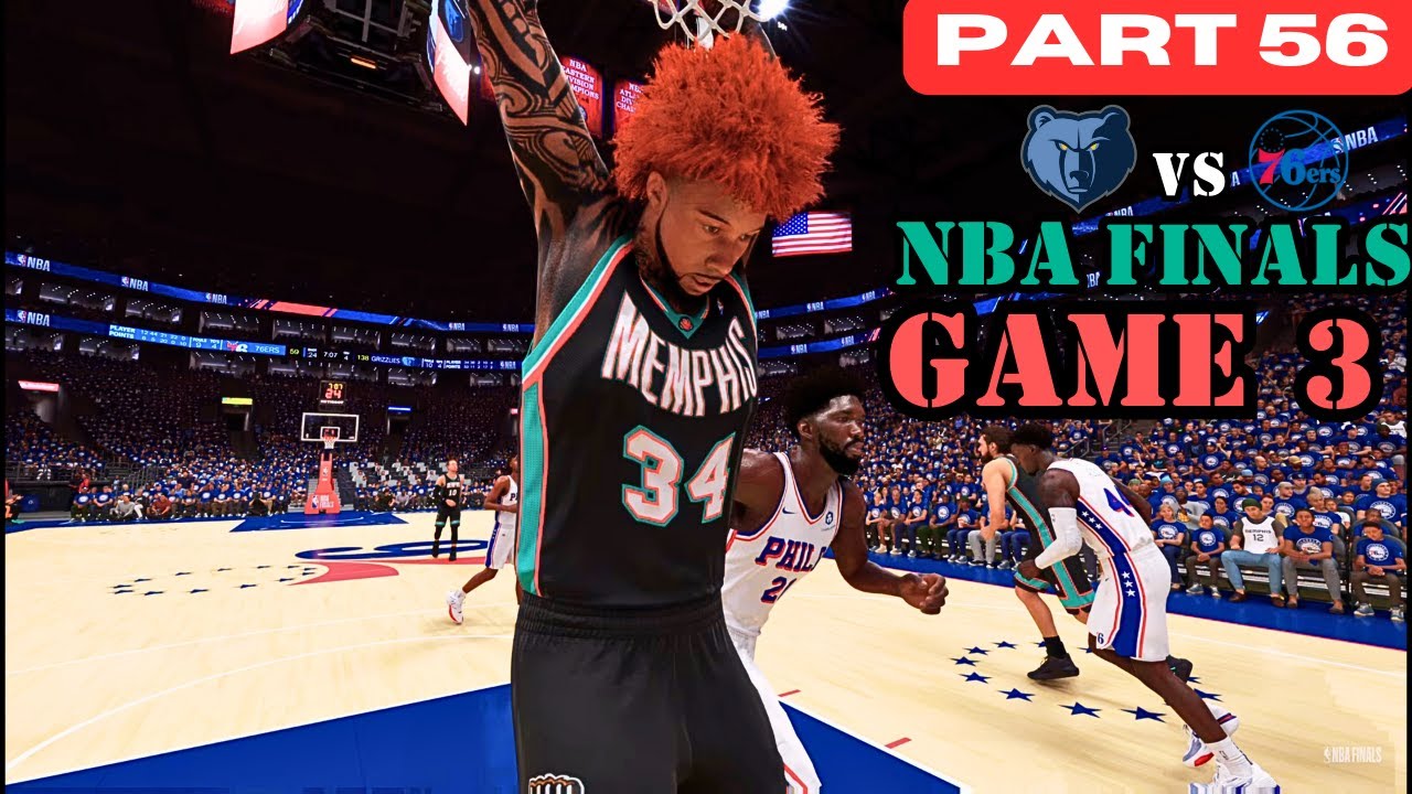 NBA 2K24 My Career PS5 Part 56 - NBA Finals Game 3 Vs The Sixers - YouTube