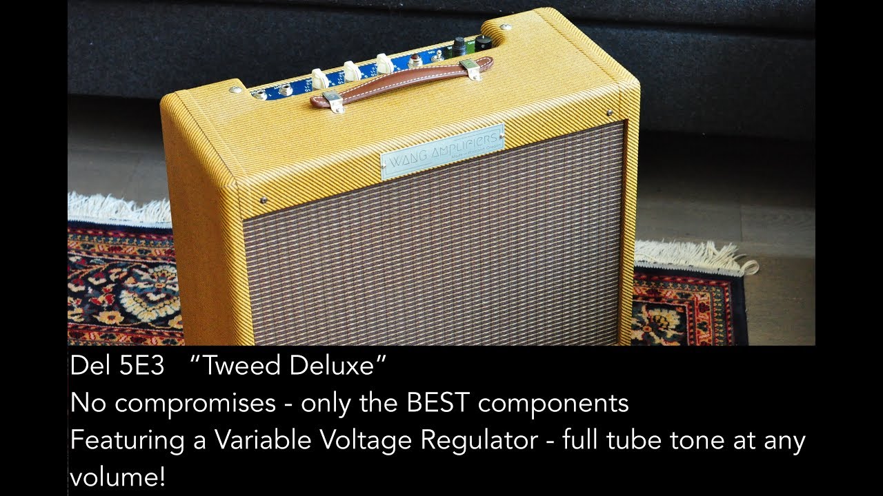 Wang Amplifiers - Del 5E3 Demo - YouTube