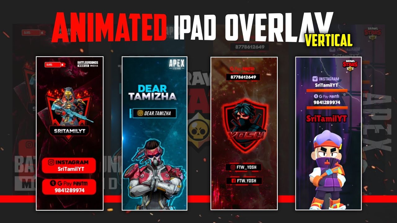 iPad Animated Gaming Overlay for Clients - YouTube