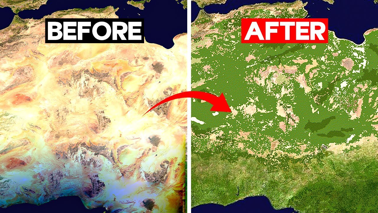 How Farmers In Africa Are Reforesting The Sahara Desert Into A Green ...