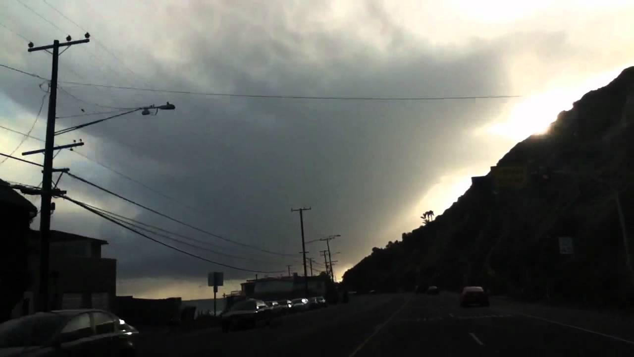 Scattered Thunderstorms (Santa Monica, CA) - YouTube