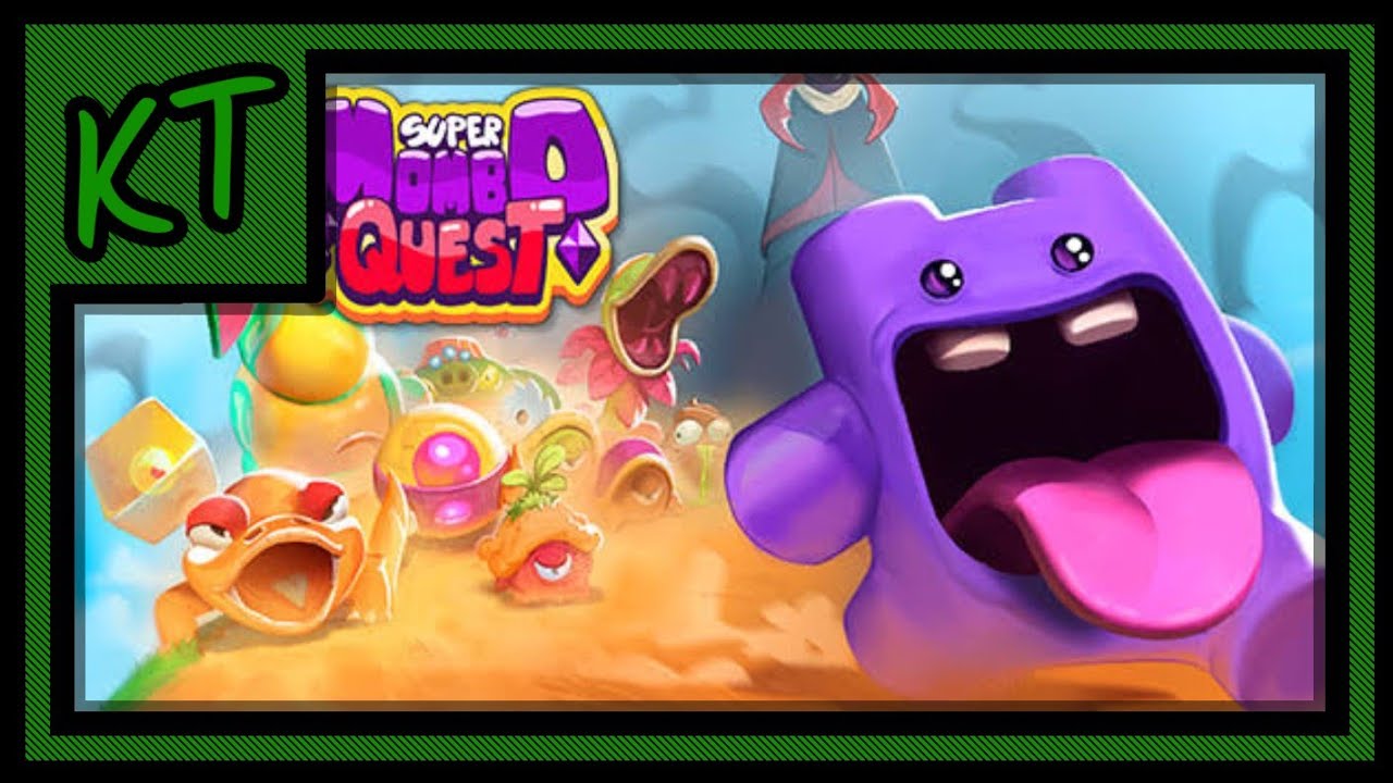 O jogo do Monstrinho roxo [ Super Mombo Quest ] - YouTube