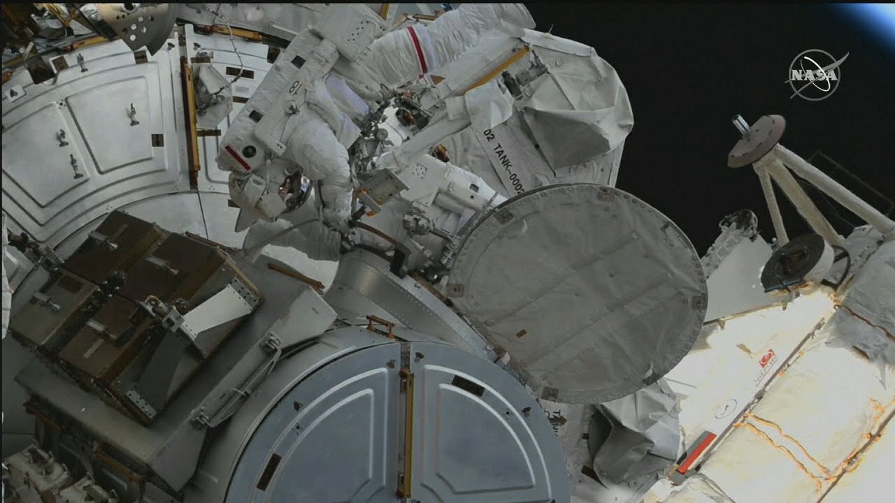 VIDEO | Two astronauts perform second spacewalk outside the ...
