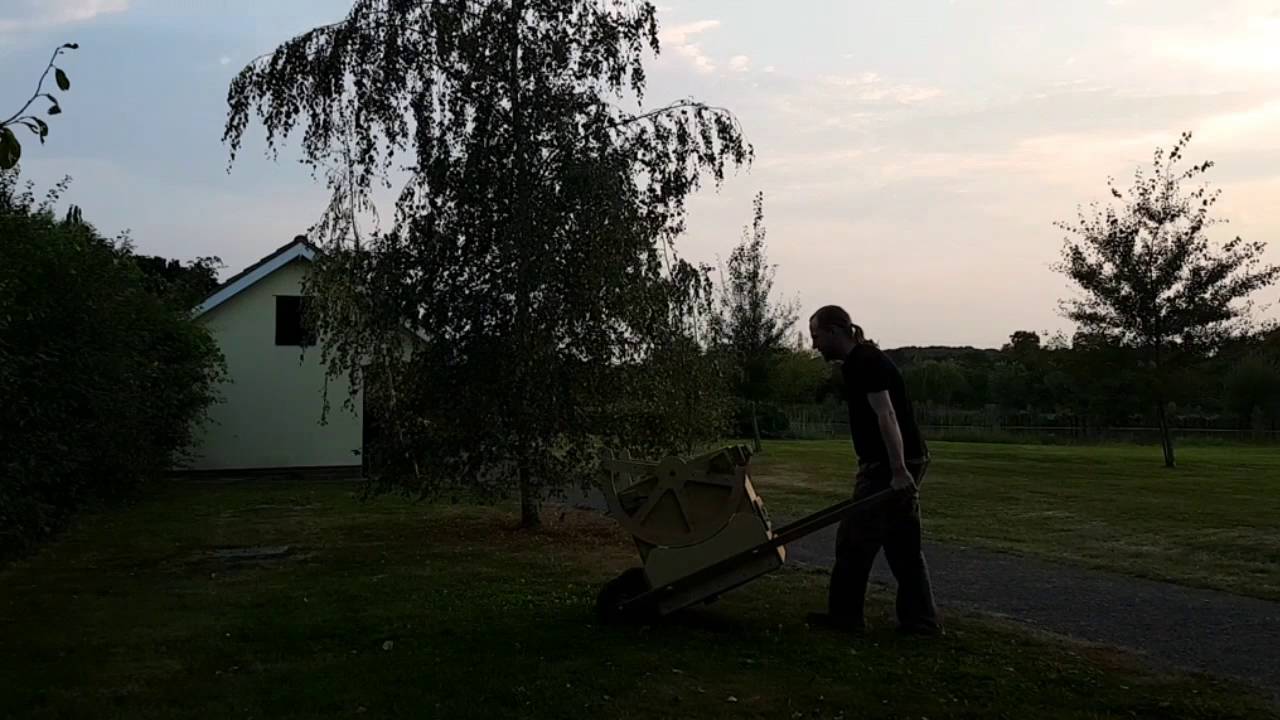 20 inch Dobsonian telescope setup - YouTube
