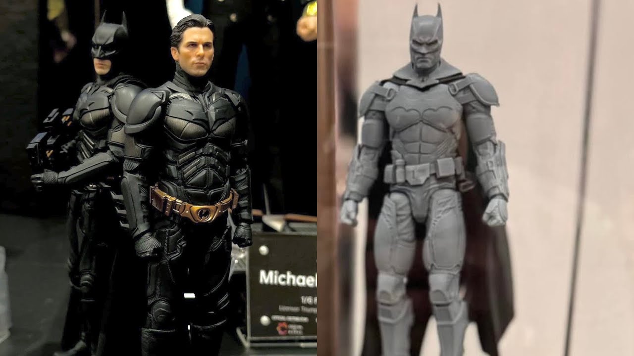 New Batman Catwoman action figures in display Inart & Morfig - YouTube