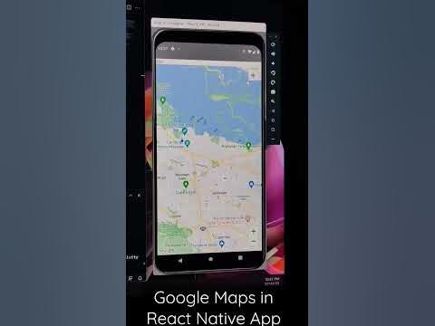 Google Maps Integration in React Native App #coding #reactnative #shorts - YouTube