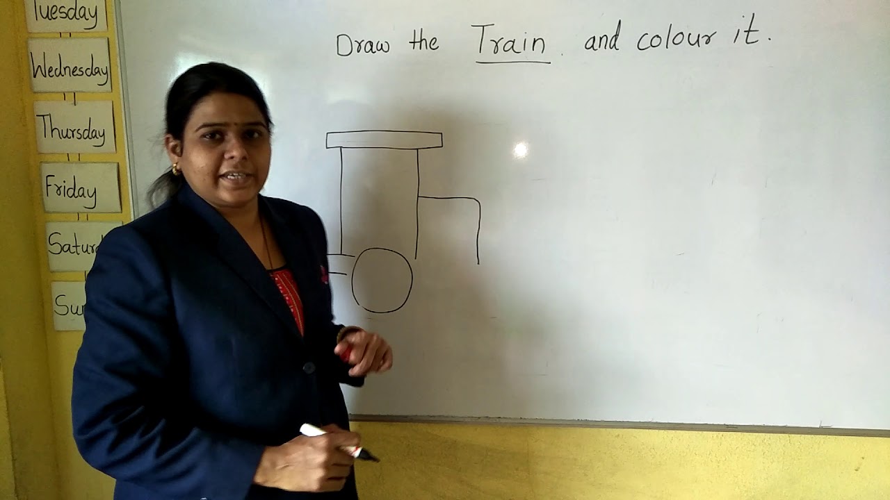 Drawing class/ ukg # Bachpan school Parli v - YouTube