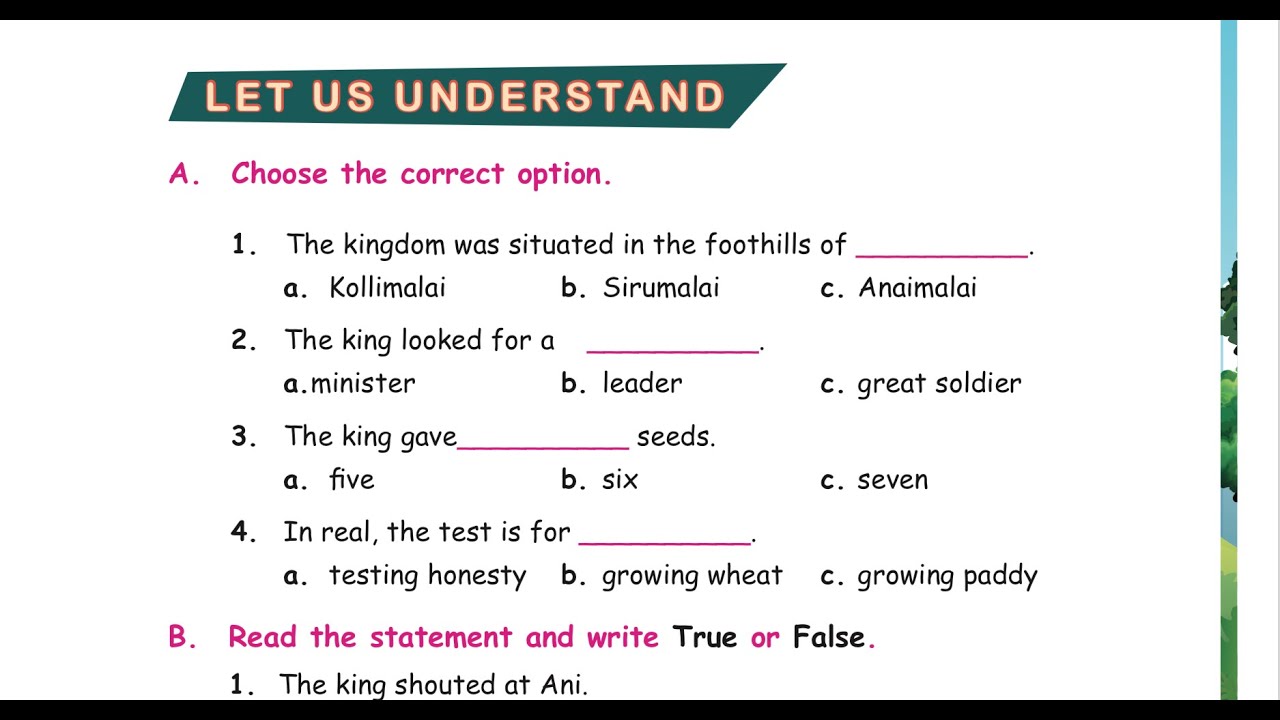 LET US UNDERSTAND/LET US BUILD - UNIT 1 - TERM 3 - ENGLISH - 4TH ...
