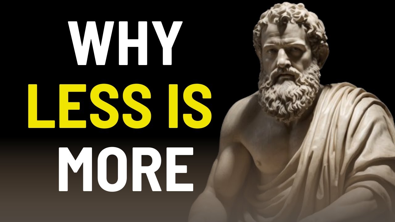 The Less You Want, The More You Have | Minimalist Philosophy for Living ...