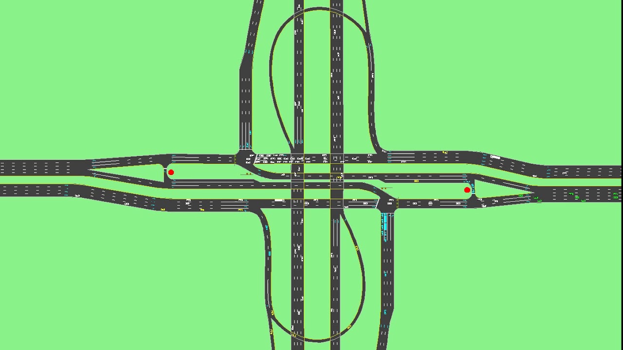 Contraflow Milwaukee A4 Interchange - YouTube