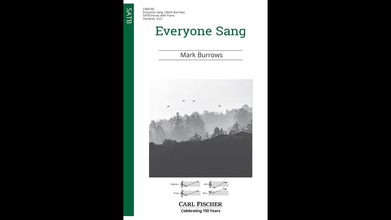 Everyone Sang (CM9740) by Mark Burrows - YouTube