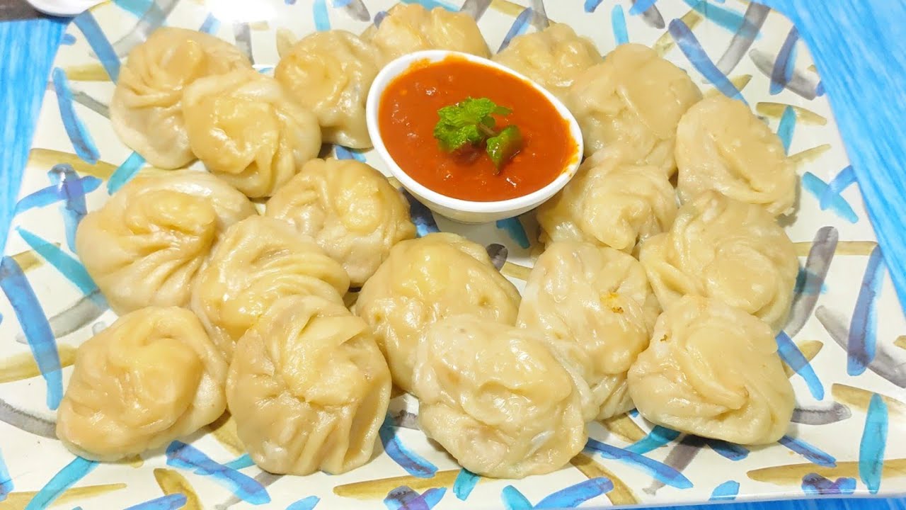 Chicken Momos Recipe|मोमोस रेसिपी | How to make Momos or Dumplings at ...