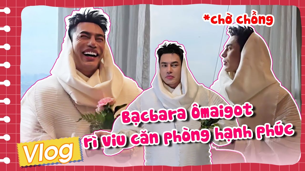 Cô dâu Bạcbara Omaigot Dương Lâm rì viu căn phòng "hạnh phúc" đón tiếp ...