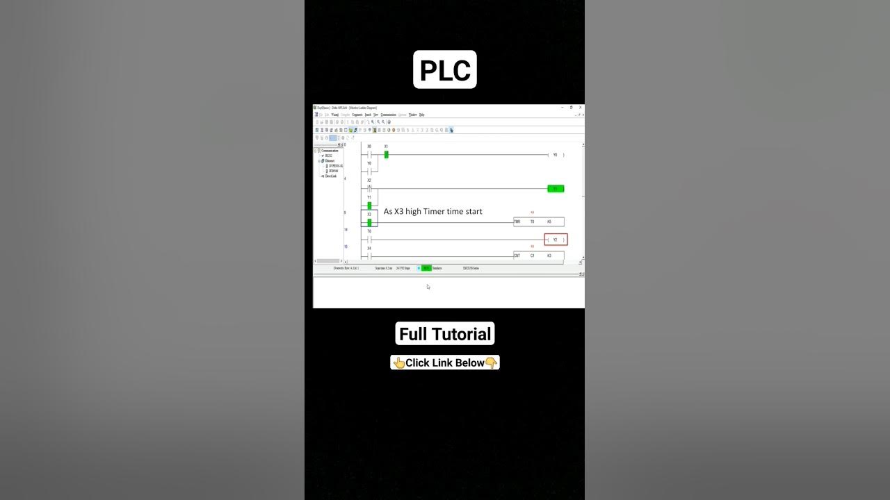 Plc Programming Tutorial Using Delta Wplsoft Simulator Plc Automation
